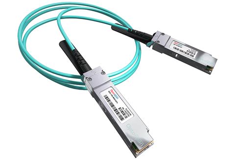 Cisco Qsfp 100g Aoc1m Compatible 100g Qsfp28 Aoc Cable Plenum 1m