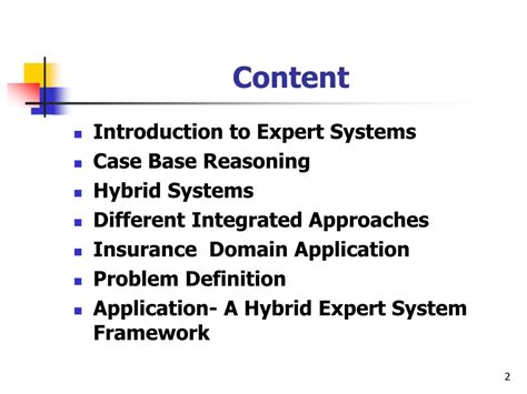 Ppt Integrated Case Based And Rule Based Reasoning Approaches For