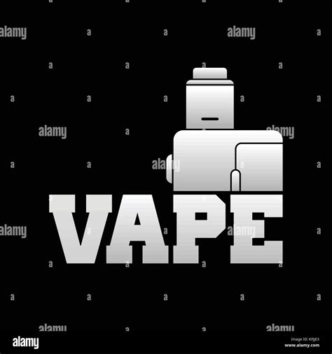 Vaporizer Electric Cigarette Vapor Mod Vape Life Vector Stock Vector