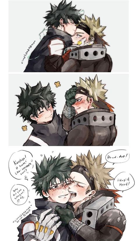 Bakudeku Katsuki Bakugou X Izuku Midoriya Bnha By Cinnabananamon Ig