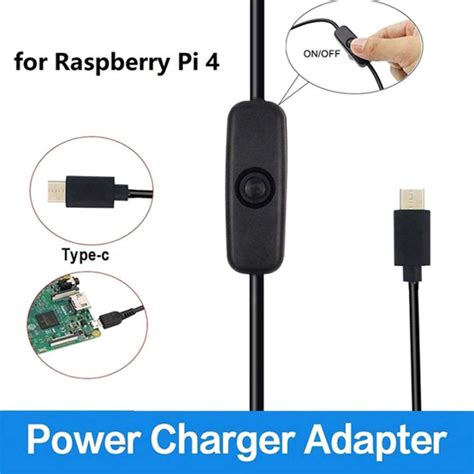 Follow Get New Flyingc For Raspberry Pi 4 Model B Power Supply Adapter Charger Usb Type C 5v 3a