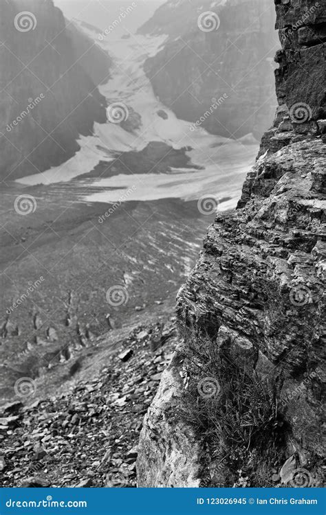 The Plain Of The Six Glaciers Banff National Park Stock Image Image