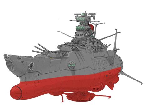 Space Battleship Yamato Spaceship Mecha ヤマト Pixiv Spaceship Art