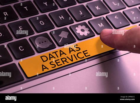 Conceptual Caption Data As A Service Business Showcase Act Of Securing