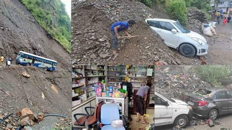 Himachal Weather Update Heavy Rain In Himachal Many Road Closed