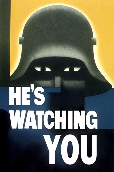 American T Services Hes Watching You Vintage World War