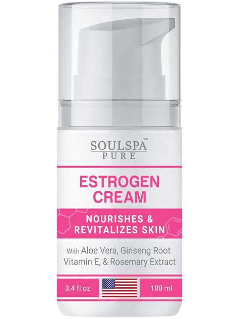 Soulspa Pure Phytoestrogen Complex Estrogen Hyz01 Cream For Women