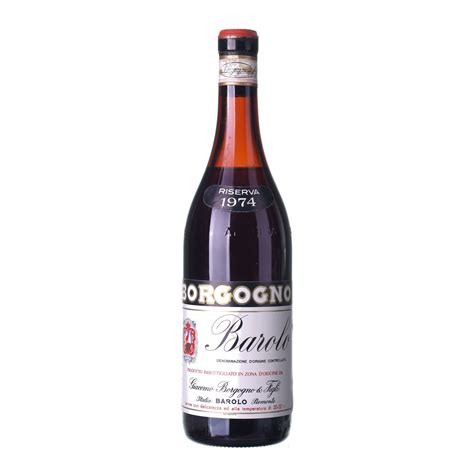 1974 Barolo Giacomo Borgogno Figli VIATEMPIA