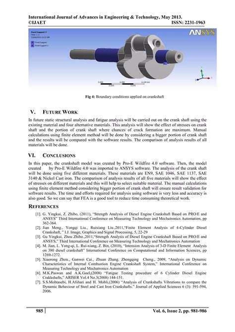 Finite Element Analysis Of Single Cylinder Engine Pdf