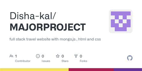 Github Disha Kalmajorproject Full Stack Travel Website With Mongo