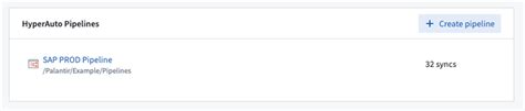 Hyperauto Sddi • Folder Based Sap Pipelines • Palantir