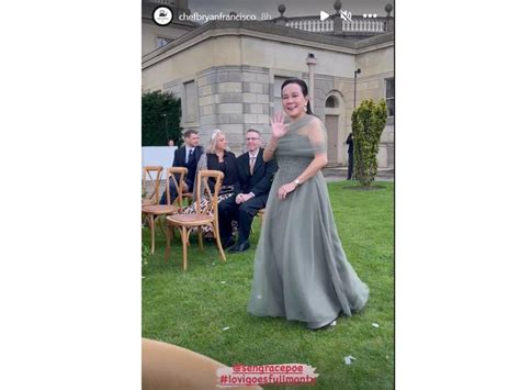 Celebrities Spotted At Lovi Poe And Monty Benclowes Wedding Gma