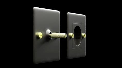 Light Switch And Socket 3d Model