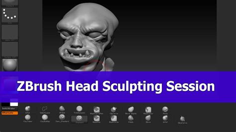 Zbrush Dynamesh Head Sculpting Youtube