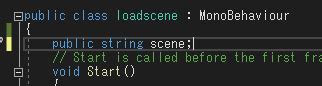 Unity Scene Scenemanager Loadscene