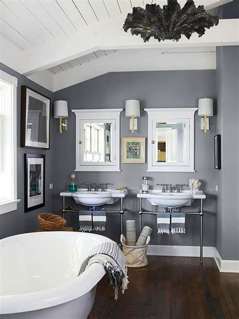 10 Grey Bathroom Color Schemes HomeDecorish
