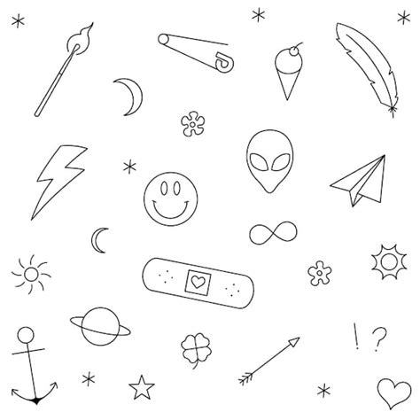 Simple Tattoo Stencils Sale