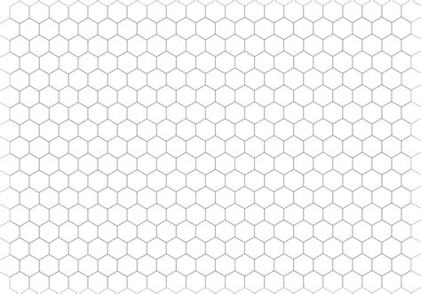 printable hex grid for design