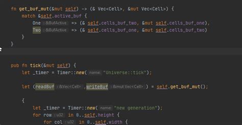 Cannot Use `self` Because It Was Mutably Borrowed The Rust