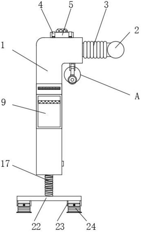 一种护理用偏瘫患者助行器的制作方法