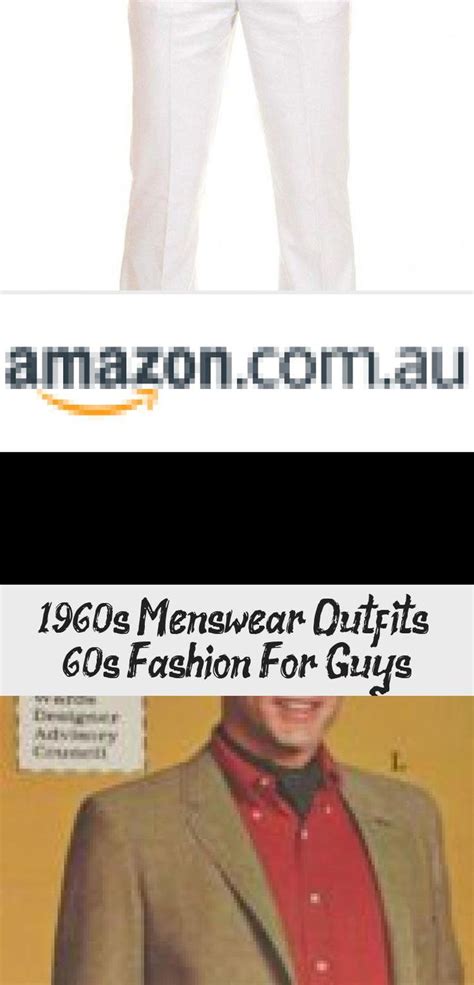 1960s Menswear Outfits 60s Fashion For Guys Fashion Menswear