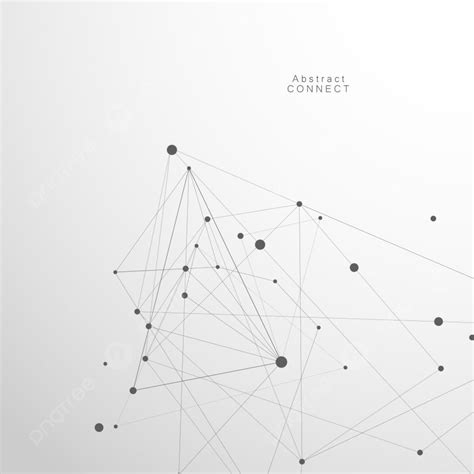 Abstract Vector Polygonal Connecting Dots And Lines Background Abstract