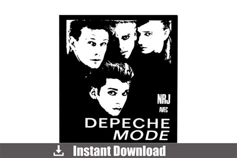 Depeche Mode SVG Depeche Mode Violation 1990 Tour SVG Cutting Etsy