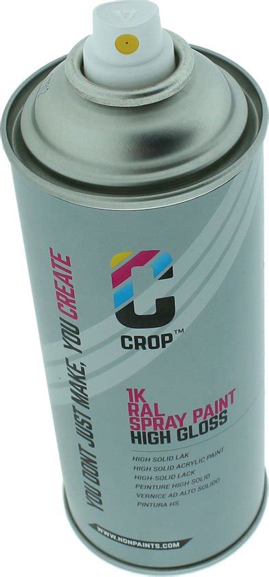 Crop Spuitbus Ral 7047 Telegrijs 4 Zijdeglans 400ml