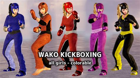 Tekkenmods Wako Kickboxing Set All Girls
