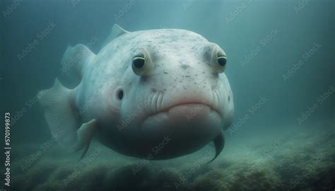 Blobfish Underwater Generative Ai Stock Illustration Adobe Stock
