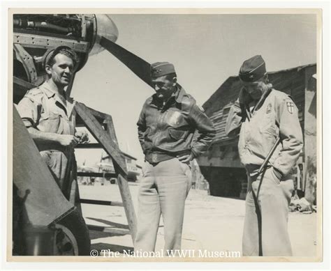 Maj Gen Claire Lee Chennault And Brig Gen Edgar E Glenn At An