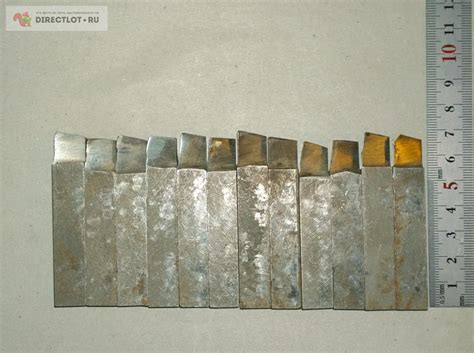 резцы токарные цельные 12х12х67 12шт. б\у (резец токарный брусок ...
