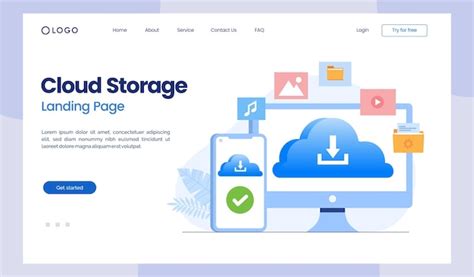 Premium Vector Cloud Computing Concept Data Center File Management Cloud Storage Flat