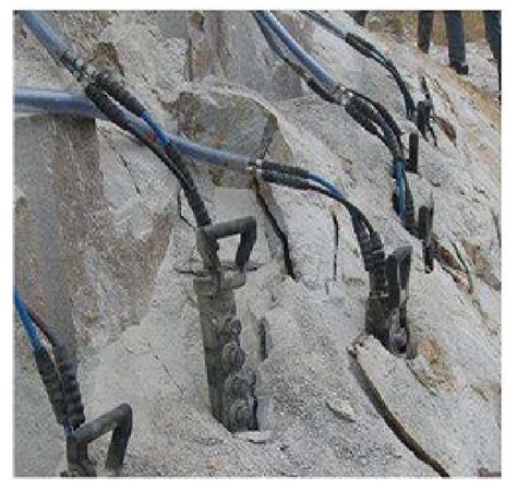 Fast Splitting Rock Hydraulic Machine Stone Splitter Rock Separator