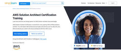 Aws Course 10 Aws Courses List With Details