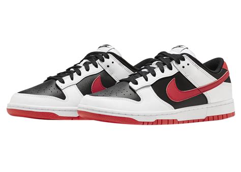 Buy Nike Dunk Low White Black University Red Kixify Marketplace