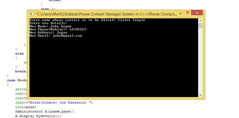 Phone Contact Manager System In C With Source Code Sourcecodester