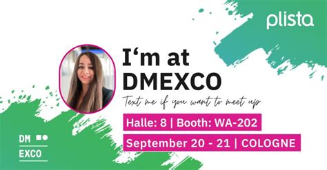 Anam Qasim On Linkedin Dmexco Plista
