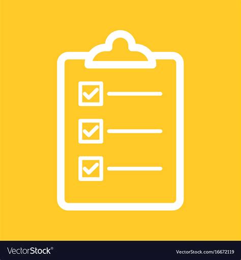 Orders List Royalty Free Vector Image VectorStock