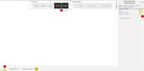 Cómo sincronizar los segmentadores en Power BI datdata