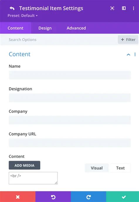 DE Testimonial Carousel Divi Extended Documentation