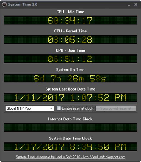 Find Out System Uptime In Windows