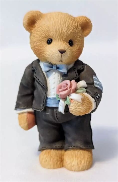 Cherished Teddies The Time Has Come For Wedding Bliss Figurine