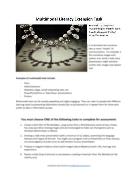 Solution Creating A Multimodal Presentation Literacy Extension