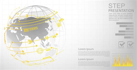 다이어그램 Gobal 네트워크 연결에 대 한 인포 그래픽 템플릿입니다 세계 지도 점 사물 인터넷 컴퓨팅 디자인 기술 배경 0명에 대한 스톡 벡터 아트 및 기타 이미지
