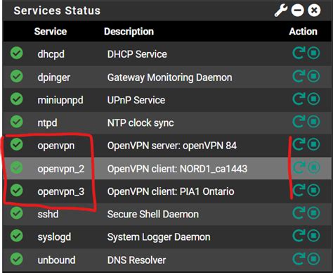 Why Does Restarting Openvpn Client Or Server Stop Unbound R Pfsense
