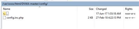dvwa could not connect to the mysql service please check the config
