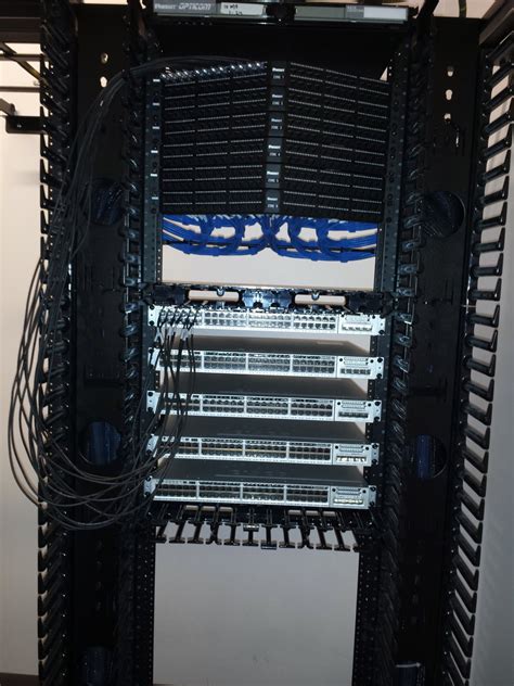 Brand New Install On An Angle Patch Panel Rcableporn