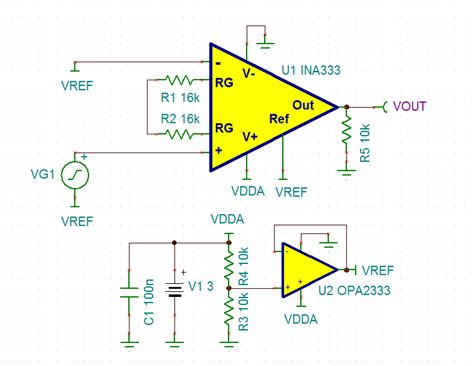 Problem With Ina333 Testing Circuit Amplifiers Forum Amplifiers Ti E2e Support Forums