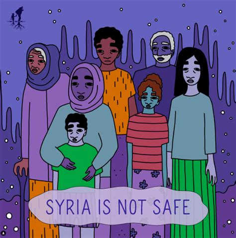 syria is not safe for return we exist